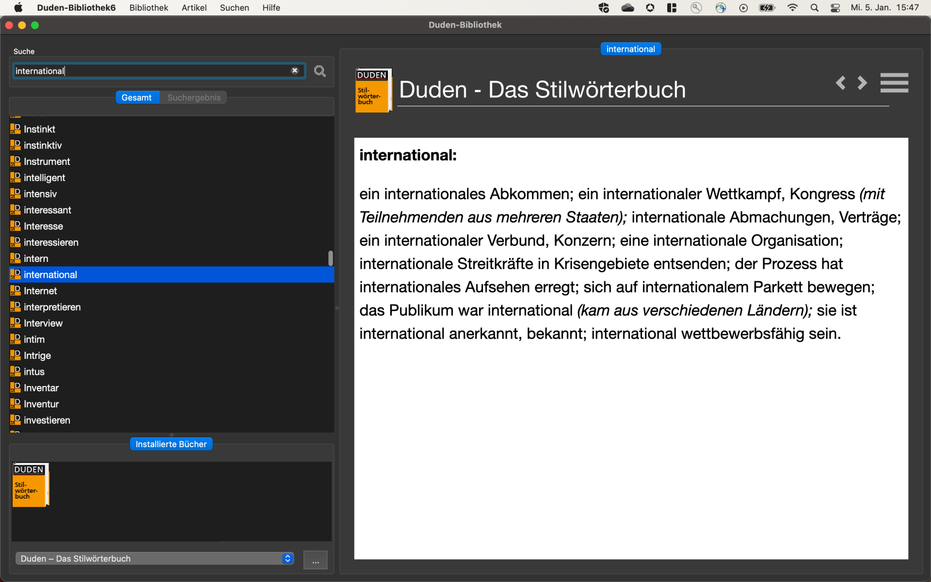 Duden – Das Stilwörterbuch